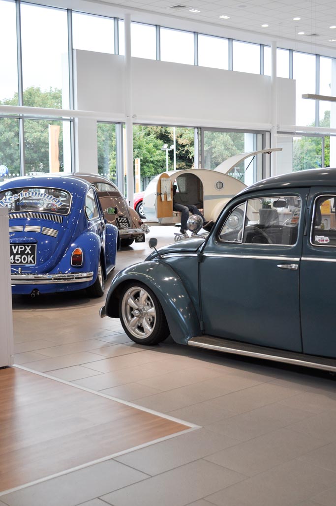 Lancaster Volkswagen Showroom Displays