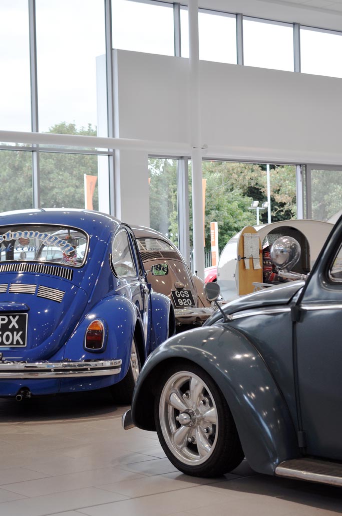 Lancaster Volkswagen Showroom Displays