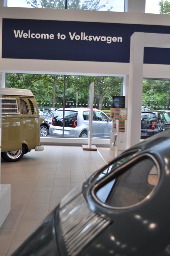 Lancaster Volkswagen Showroom Displays