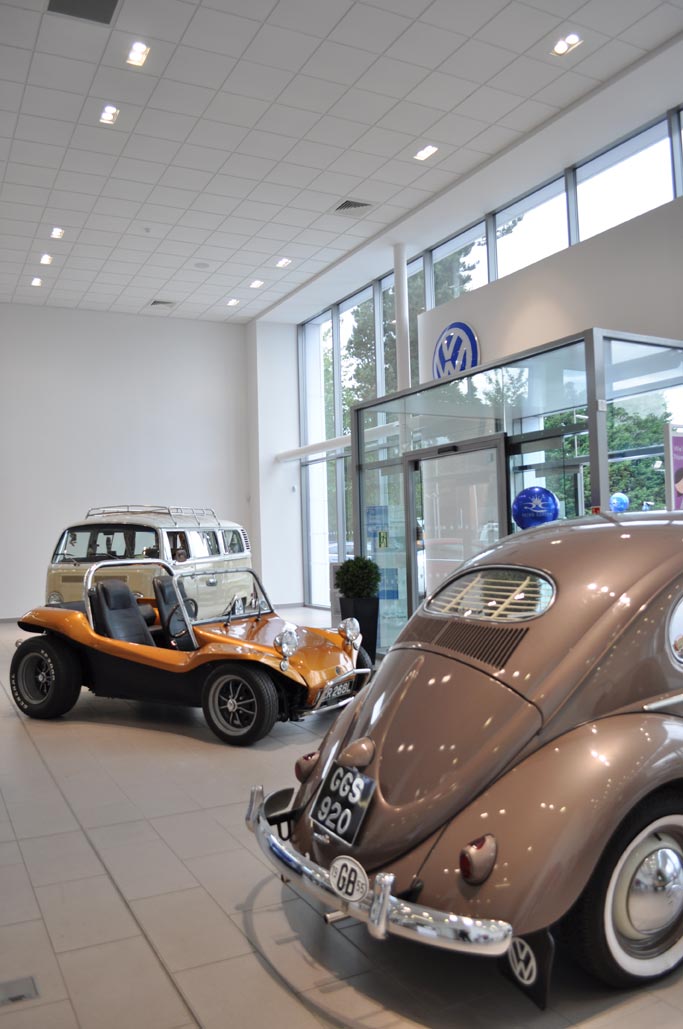 Lancaster Volkswagen Showroom Displays