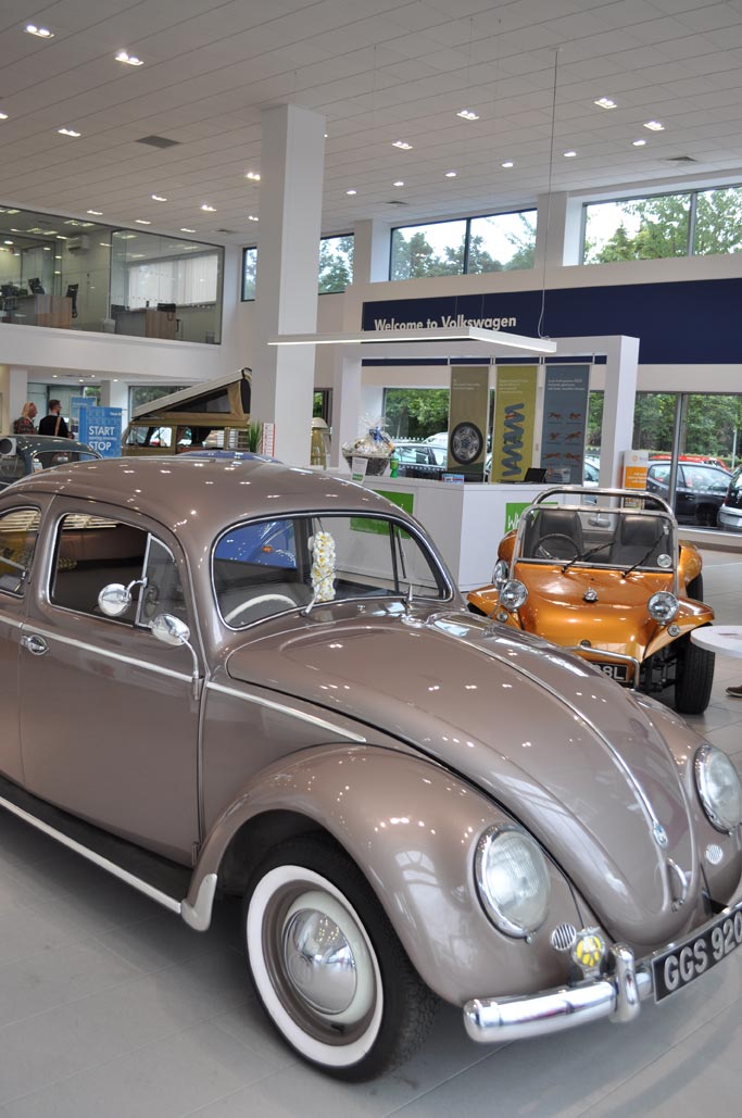Lancaster Volkswagen Showroom Displays