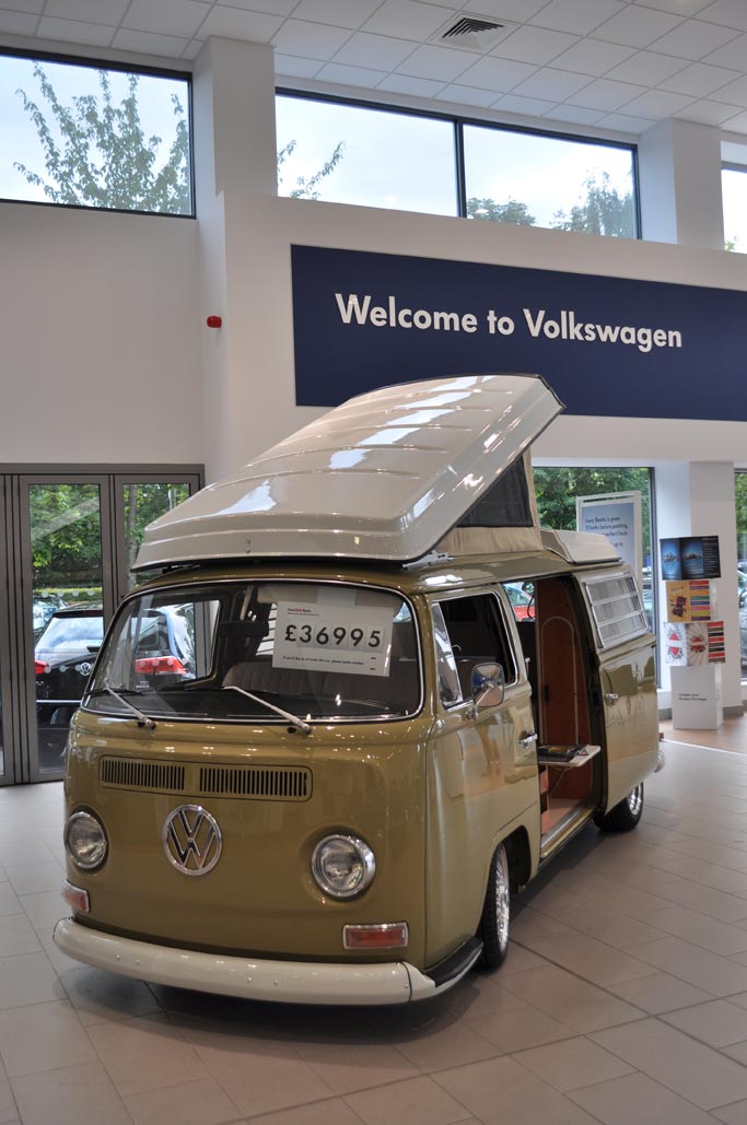 Lancaster Volkswagen Showroom Displays