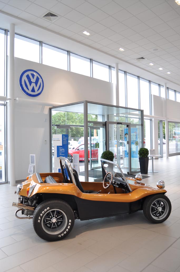 Lancaster Volkswagen Showroom Displays