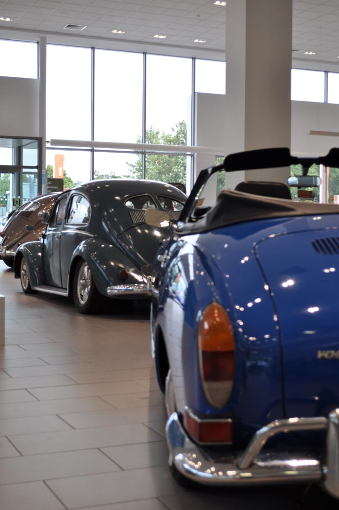 Lancaster Volkswagen Showroom Displays